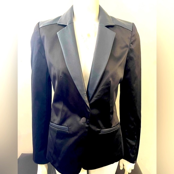 Guess | Jackets & Coats | Fabulous New Guess Satin Leather Combination ...